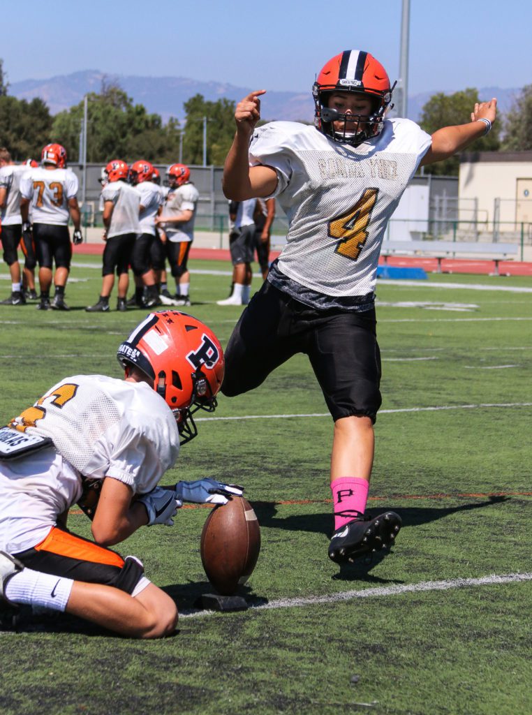 High school kicker is playing with passion - Santa Ynez Valley Star